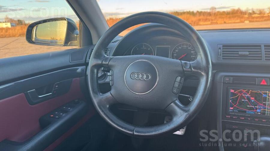 Melns Audi A4 2004 Rīga, ar dzinēja tilpumu 2.50 L un nobraukumu 0 tūkst. km par 2199 €, foto 12 vietnē AUTOMOTO.COM.LV