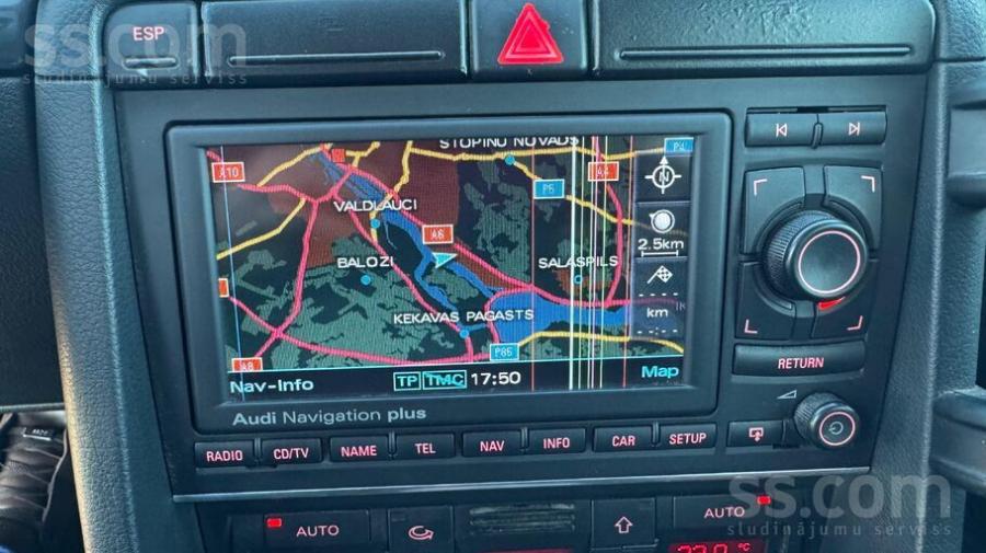 Melns Audi A4 2004 Rīga, ar dzinēja tilpumu 2.50 L un nobraukumu 0 tūkst. km par 2199 €, foto 20 vietnē AUTOMOTO.COM.LV