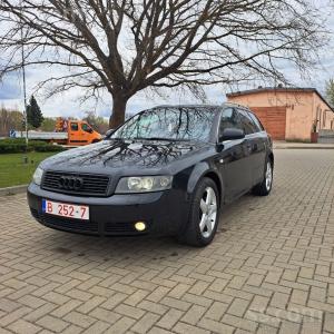 Black Audi A4 2004 in Rezekne, with an engine capacity of 1.90 L and mileage of 0 thousand km for 2380 €, photo 1 on AUTOMOTO.COM.LV