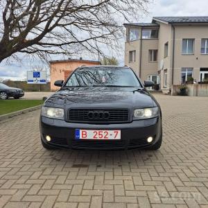Black Audi A4 2004 in Rezekne, with an engine capacity of 1.90 L and mileage of 0 thousand km for 2380 €, photo 3 on AUTOMOTO.COM.LV