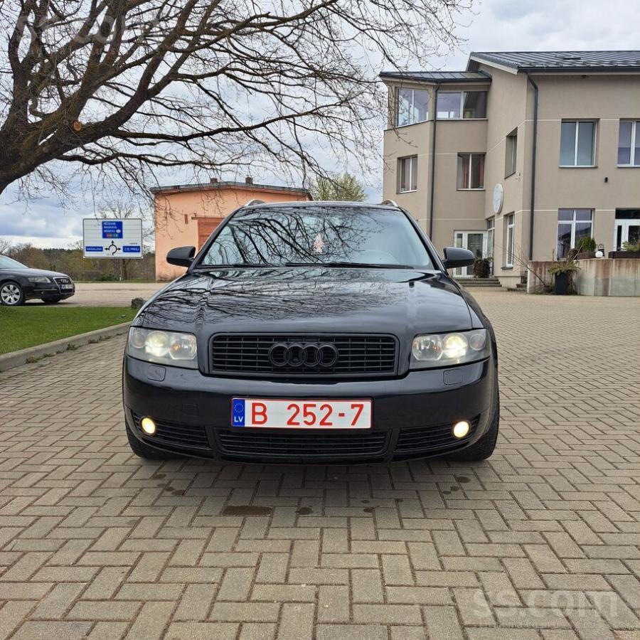 Black Audi A4 2004 in Rezekne, with an engine capacity of 1.90 L and mileage of 0 thousand km for 2380 €, photo 3 on AUTOMOTO.COM.LV