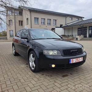 Black Audi A4 2004 in Rezekne, with an engine capacity of 1.90 L and mileage of 0 thousand km for 2380 €, photo 4 on AUTOMOTO.COM.LV