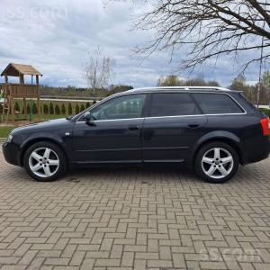 Black Audi A4 2004 in Rezekne, with an engine capacity of 1.90 L and mileage of 0 thousand km for 2380 €, photo 5 on AUTOMOTO.COM.LV
