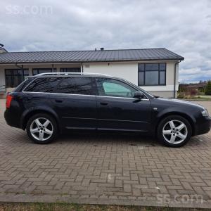 Black Audi A4 2004 in Rezekne, with an engine capacity of 1.90 L and mileage of 0 thousand km for 2380 €, photo 6 on AUTOMOTO.COM.LV