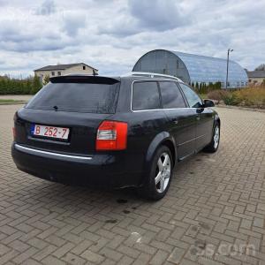 Black Audi A4 2004 in Rezekne, with an engine capacity of 1.90 L and mileage of 0 thousand km for 2380 €, photo 7 on AUTOMOTO.COM.LV