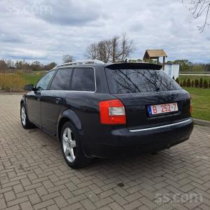 Black Audi A4 2004 in Rezekne, with an engine capacity of 1.90 L and mileage of 0 thousand km for 2380 €, photo 8 on AUTOMOTO.COM.LV