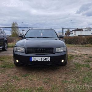 Black Audi A4 2004 in Rezekne, with an engine capacity of 1.90 L and mileage of 0 thousand km for 2380 €, photo 9 on AUTOMOTO.COM.LV