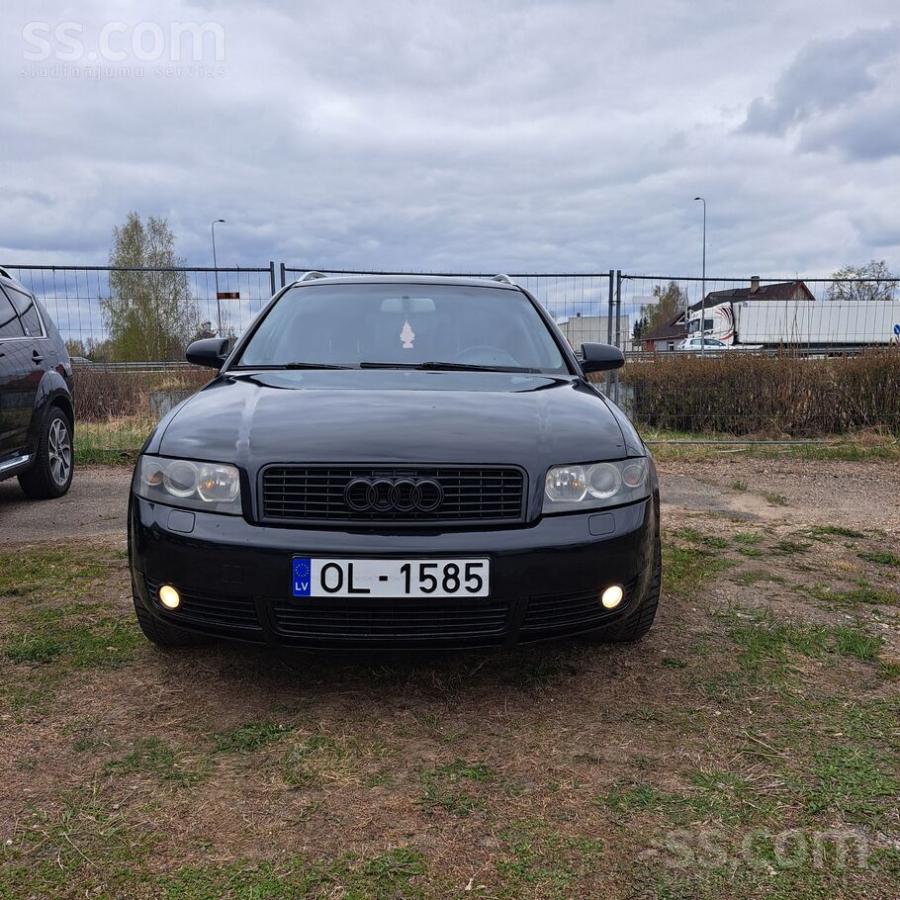 Black Audi A4 2004 in Rezekne, with an engine capacity of 1.90 L and mileage of 0 thousand km for 2380 €, photo 9 on AUTOMOTO.COM.LV