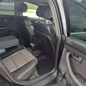 Black Audi A4 2004 in Rezekne, with an engine capacity of 1.90 L and mileage of 0 thousand km for 2380 €, photo 11 on AUTOMOTO.COM.LV