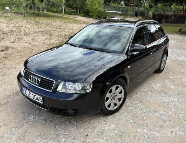 Черный Ауди А4 2004 в Рига, объемом двигателя 1.90 л и пробегом 287 тыс. км за 2650 €, фото 1 на AUTOMOTO.COM.LV