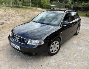 Black Audi A4 2004 in Riga, with an engine capacity of 1.90 L and mileage of 287 thousand km for 2650 €, photo  on AUTOMOTO.COM.LV