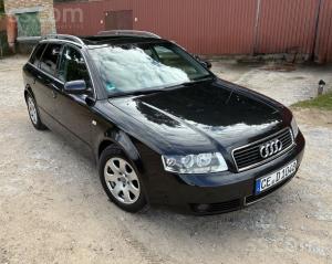 Black Audi A4 2004 in Riga, with an engine capacity of 1.90 L and mileage of 287 thousand km for 2650 €, photo 3 on AUTOMOTO.COM.LV
