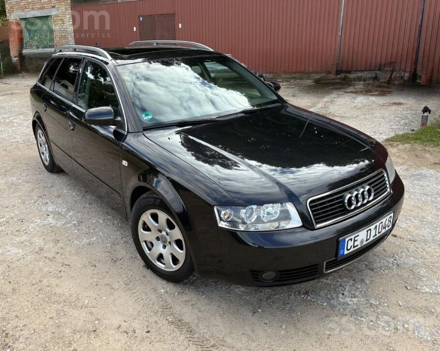 Black Audi A4 2004 in Riga, with an engine capacity of 1.90 L and mileage of 287 thousand km for 2650 €, photo 3 on AUTOMOTO.COM.LV