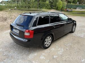 Black Audi A4 2004 in Riga, with an engine capacity of 1.90 L and mileage of 287 thousand km for 2650 €, photo 6 on AUTOMOTO.COM.LV
