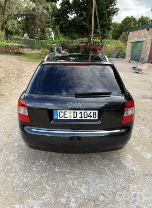 Black Audi A4 2004 in Riga, with an engine capacity of 1.90 L and mileage of 287 thousand km for 2650 €, photo 7 on AUTOMOTO.COM.LV