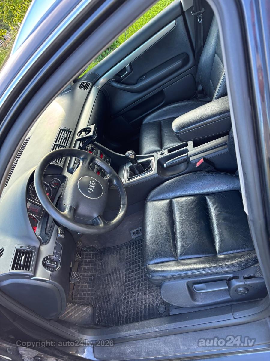 Melns Audi A4 2004 Pērnava, ar dzinēja tilpumu 1.90 L un nobraukumu 407 tūkst. km par 1650 €, foto 7 vietnē AUTOMOTO.COM.LV