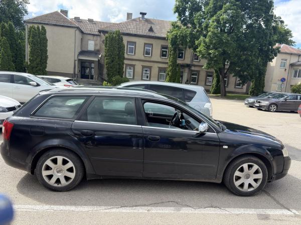 Black Audi A4 2004 in Vilkaviskis, with an engine capacity of 1.90 L and mileage of 395 thousand km for 1100 €, photo 3 on AUTOMOTO.COM.LV