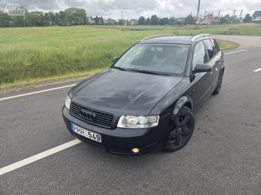 Black Audi A4 2004 in Kaunas, with an engine capacity of 2.50 L and mileage of 400 thousand km for 1199 €, photo 1 on AUTOMOTO.COM.LV