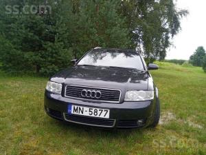 Черный Ауди А4 2004 в Лиепая, объемом двигателя 1.90 л и пробегом 270 тыс. км за 1400 €, фото  на AUTOMOTO.COM.LV