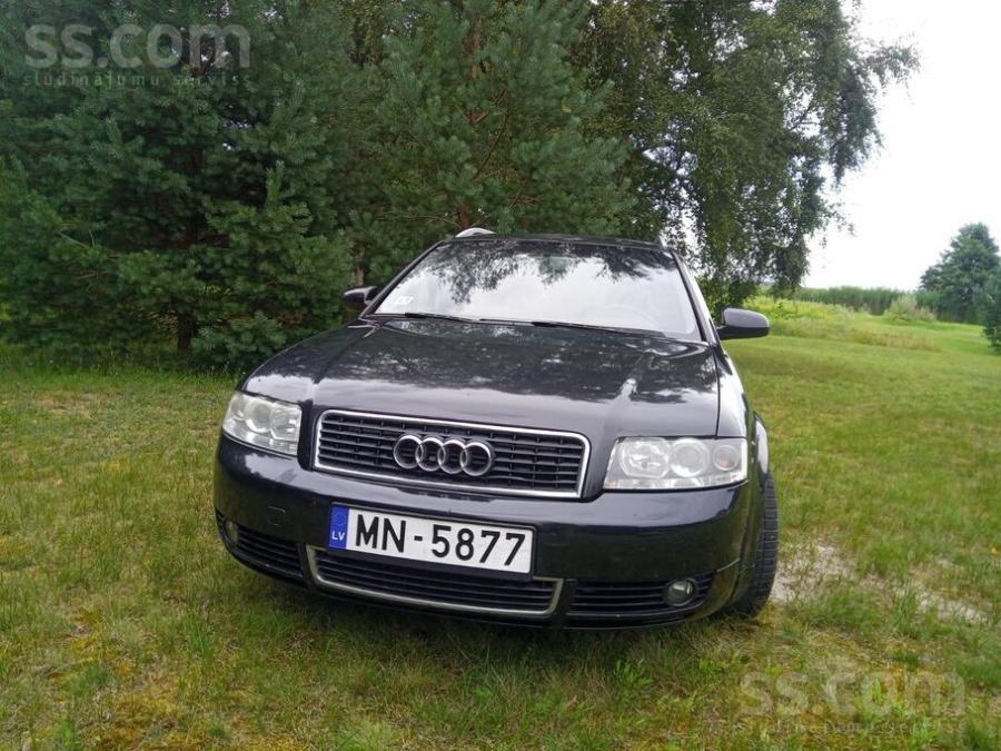 Черный Ауди А4 2004 в Лиепая, объемом двигателя 1.90 л и пробегом 270 тыс. км за 1400 €, фото 1 на AUTOMOTO.COM.LV