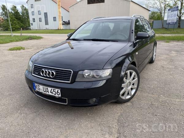 Melns Audi A4 2004 Ludza, ar dzinēja tilpumu 1.90 L un nobraukumu 0 tūkst. km par 4150 €, foto 1 vietnē AUTOMOTO.COM.LV