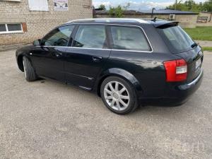 Black Audi A4 2004 in Ludza, with an engine capacity of 1.90 L and mileage of 0 thousand km for 4150 €, photo 5 on AUTOMOTO.COM.LV