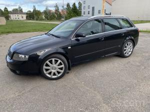 Black Audi A4 2004 in Ludza, with an engine capacity of 1.90 L and mileage of 0 thousand km for 4150 €, photo 6 on AUTOMOTO.COM.LV