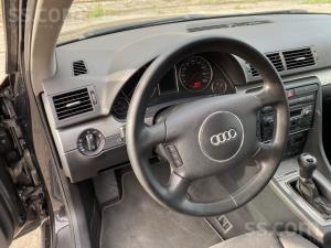 Black Audi A4 2004 in Ludza, with an engine capacity of 1.90 L and mileage of 0 thousand km for 4150 €, photo 13 on AUTOMOTO.COM.LV