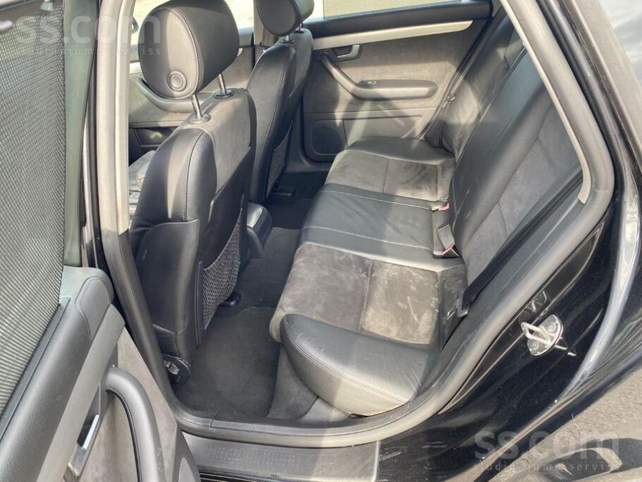 Black Audi A4 2004 in Ludza, with an engine capacity of 1.90 L and mileage of 0 thousand km for 4150 €, photo 16 on AUTOMOTO.COM.LV