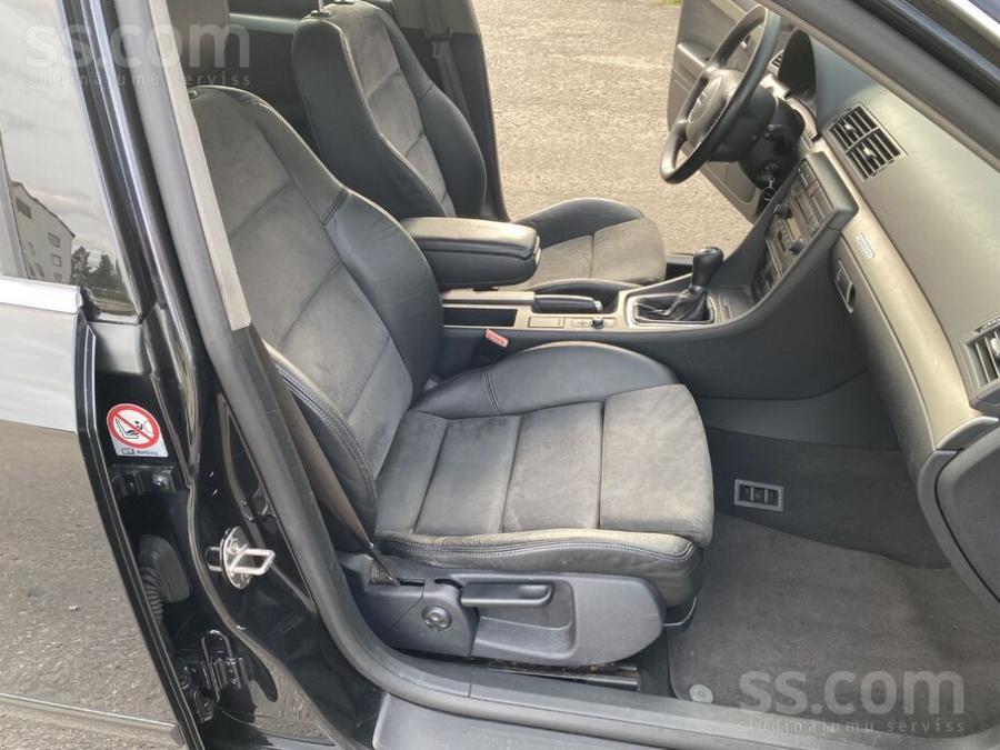 Black Audi A4 2004 in Ludza, with an engine capacity of 1.90 L and mileage of 0 thousand km for 4150 €, photo 22 on AUTOMOTO.COM.LV