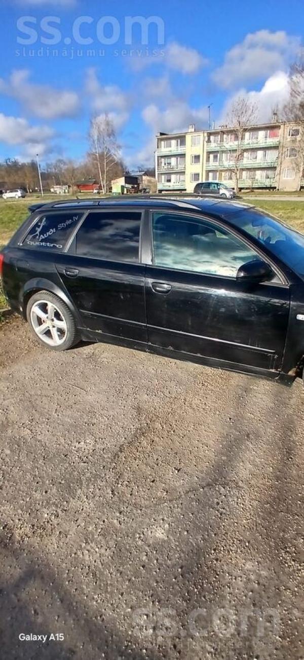Melns Audi A4 2004 Talsi, ar dzinēja tilpumu 2.50 L un nobraukumu 500 tūkst. km par 600 €, foto 3 vietnē AUTOMOTO.COM.LV