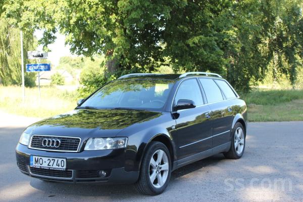 Black Audi A4 2004 in Bauska, with an engine capacity of 1.90 L and mileage of 281 thousand km for 2500 €, photo 2 on AUTOMOTO.COM.LV