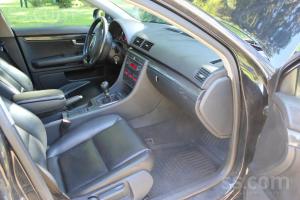 Black Audi A4 2004 in Bauska, with an engine capacity of 1.90 L and mileage of 281 thousand km for 2500 €, photo 17 on AUTOMOTO.COM.LV