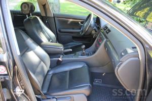 Black Audi A4 2004 in Bauska, with an engine capacity of 1.90 L and mileage of 281 thousand km for 2500 €, photo 18 on AUTOMOTO.COM.LV