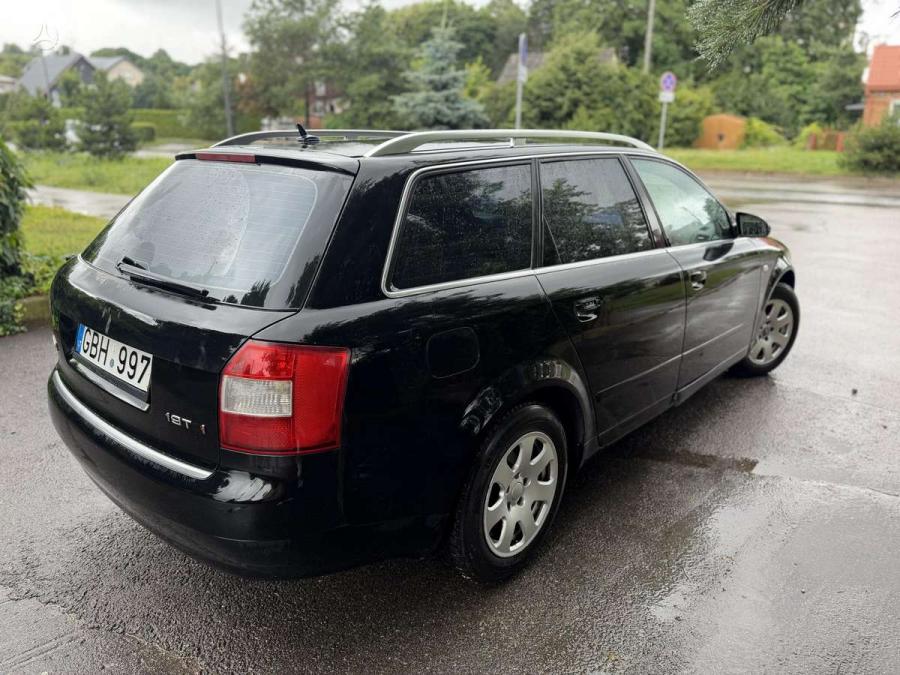 Black Audi A4 2004 in Kaunas, with an engine capacity of 1.90 L and mileage of 377 thousand km for 1000 €, photo 7 on AUTOMOTO.COM.LV