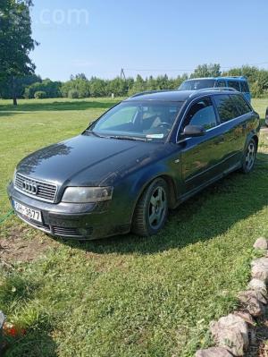 Black Audi A4 2004 in Riga, with an engine capacity of 2.50 L and mileage of 395 thousand km for 650 €, photo  on AUTOMOTO.COM.LV