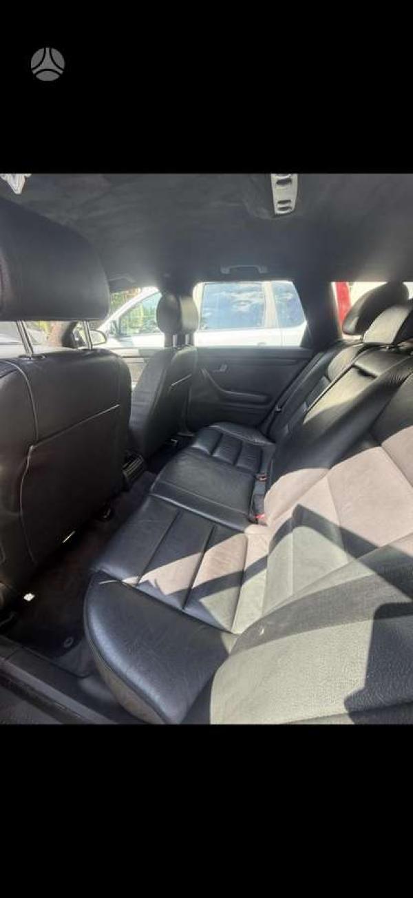 Melns Audi A4 2004 Panevēža, ar dzinēja tilpumu 2.50 L un nobraukumu 286 tūkst. km par 950 €, foto 8 vietnē AUTOMOTO.COM.LV