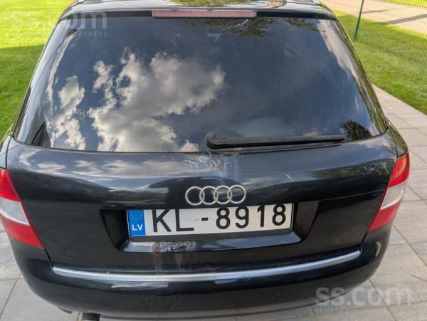 Black Audi A4 2004 in Jekabpils, with an engine capacity of 2.00 L and mileage of 269 thousand km for 1799 €, photo 4 on AUTOMOTO.COM.LV