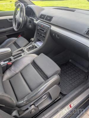 Black Audi A4 2004 in Jekabpils, with an engine capacity of 2.00 L and mileage of 269 thousand km for 1799 €, photo 6 on AUTOMOTO.COM.LV