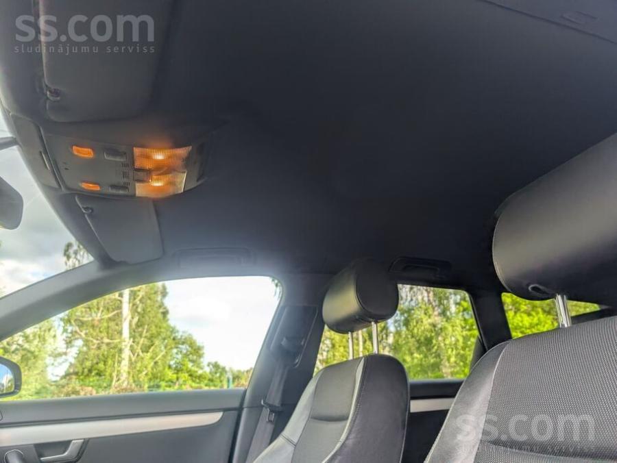 Black Audi A4 2004 in Jekabpils, with an engine capacity of 2.00 L and mileage of 269 thousand km for 1799 €, photo 8 on AUTOMOTO.COM.LV