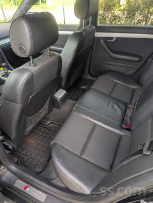 Black Audi A4 2004 in Jekabpils, with an engine capacity of 2.00 L and mileage of 269 thousand km for 1799 €, photo 10 on AUTOMOTO.COM.LV