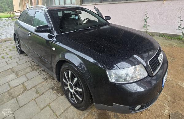 Black Audi A4 2004 in Varena, with an engine capacity of 1.90 L and mileage of 490 thousand km for 1500 €, photo 1 on AUTOMOTO.COM.LV