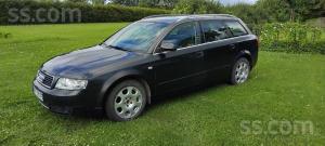 Melns Audi A4 2004 Cēsis, ar dzinēja tilpumu 2.00 L un nobraukumu 268 tūkst. km par 990 €, foto  vietnē AUTOMOTO.COM.LV