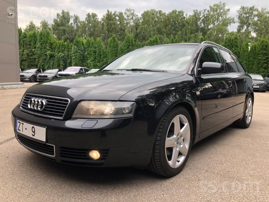 Melns Audi A4 2004 Rīga, ar dzinēja tilpumu 1.90 L un nobraukumu 265 tūkst. km par 2800 €, foto 1 vietnē AUTOMOTO.COM.LV