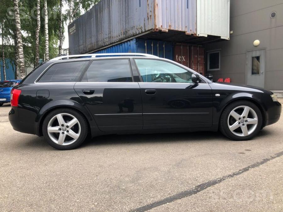 Melns Audi A4 2004 Rīga, ar dzinēja tilpumu 1.90 L un nobraukumu 265 tūkst. km par 2800 €, foto 7 vietnē AUTOMOTO.COM.LV