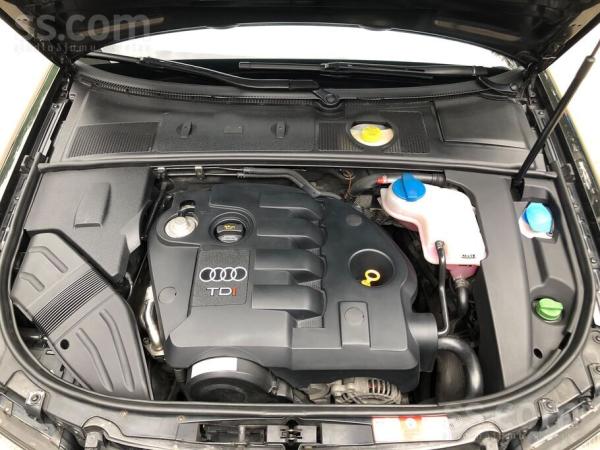 Black Audi A4 2004 in Riga, with an engine capacity of 1.90 L and mileage of 265 thousand km for 2800 €, photo 7 on AUTOMOTO.COM.LV