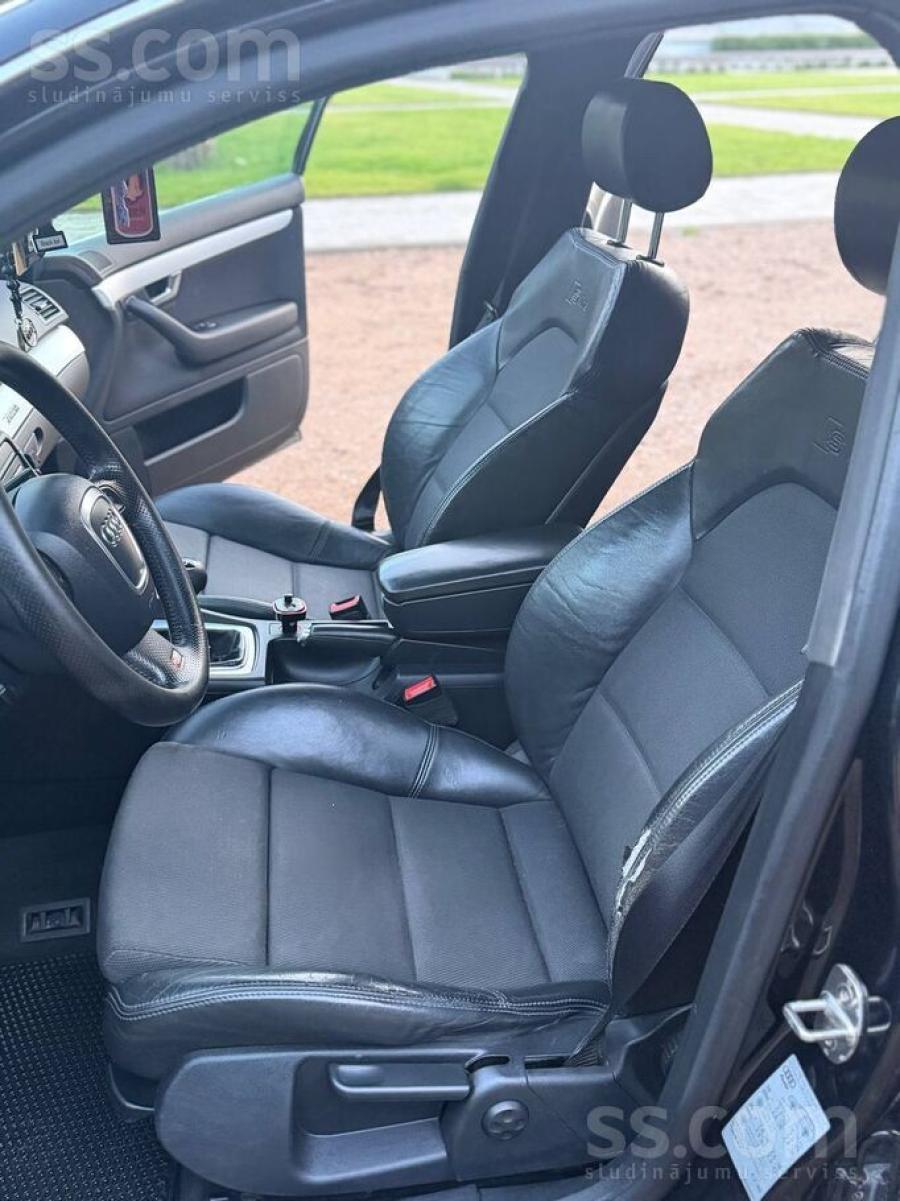 Melns Audi A4 2004 Daugavpils, ar dzinēja tilpumu 2.50 L un nobraukumu 0 tūkst. km par 2700 €, foto 6 vietnē AUTOMOTO.COM.LV