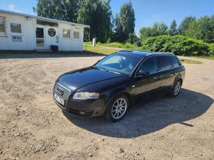 Melns Audi A4 2004 Viļņa, ar dzinēja tilpumu 1.97 L un nobraukumu 516 tūkst. km par 1900 €, foto  vietnē AUTOMOTO.COM.LV