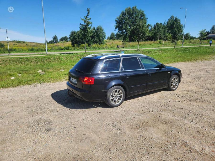 Black Audi A4 2004 in Vilnius, with an engine capacity of 1.97 L and mileage of 516 thousand km for 1900 €, photo 5 on AUTOMOTO.COM.LV
