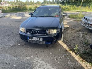 Melns Audi A4 2004 Kuldīga, ar dzinēja tilpumu 1.80 L un nobraukumu 430 tūkst. km par 2250 €, foto  vietnē AUTOMOTO.COM.LV